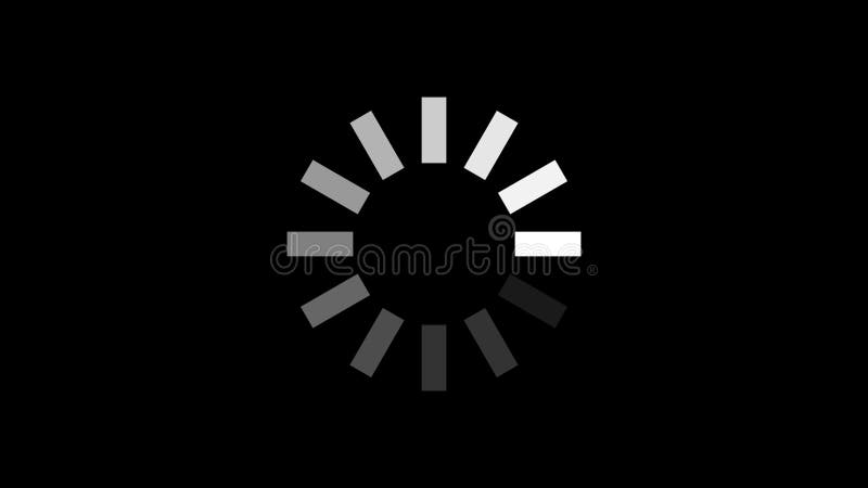Loading Circle Animation on Black Transparent Background with Alpha ... Loading Circle Animation on Black Transparent Background with Alpha ...
