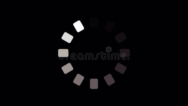 Loading Circle Animation, Looped Circle Animation. Animated Loading Circle in Full HD 4K Stock ...