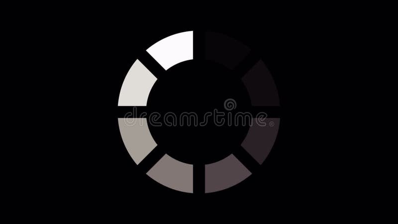 Loading Circle Animation, Looped Circle Animation. Animated Loading Circle in Full HD 4K Stock ...