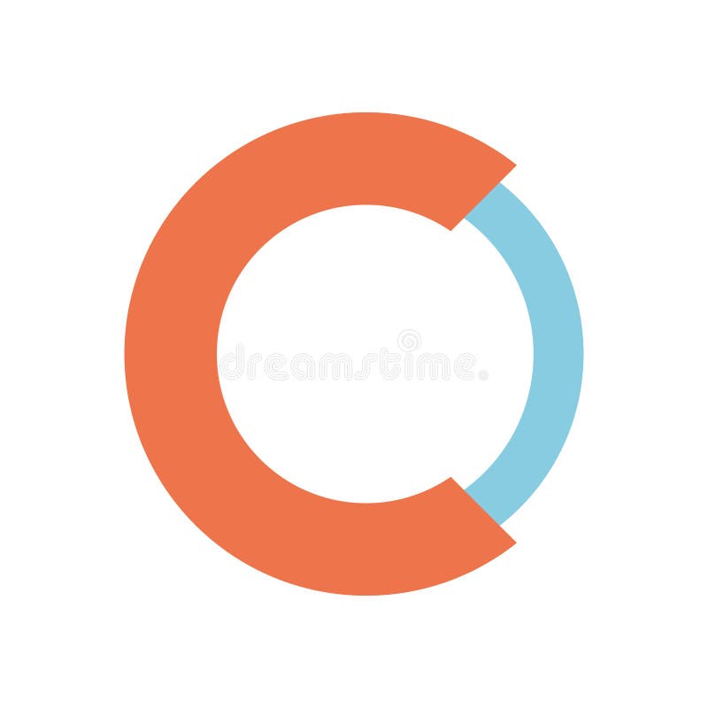 Loading Circle Flat Style Icon Vector Design Stock Vector ...