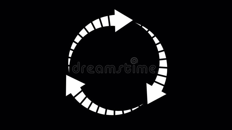 Loading Animation Icon on Transparent Background Stock Video - Video of ...