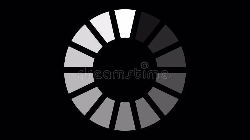 Loading Animation Icon on Transparent Background Stock Footage - Video ...