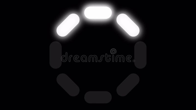Loading Animation Icon on Transparent Background Stock Video - Video of ...