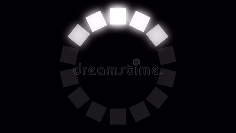Loading Animation Icon on Transparent Background Stock Video - Video of ...