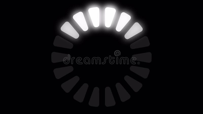 Loading Animation Icon on Transparent Background Stock Video - Video of ...