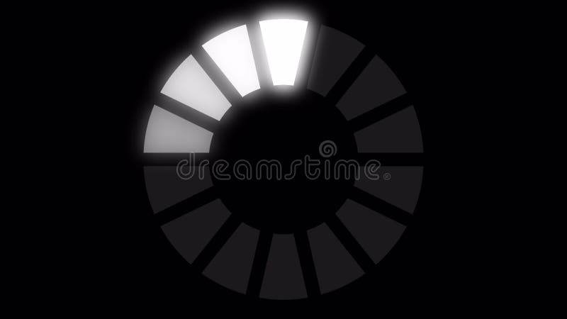 Loading Animation Icon on Transparent Background Stock Video - Video of ...
