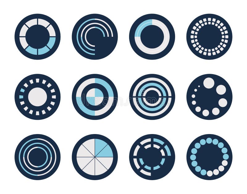 Loading Circles Stock Illustrations – 586 Loading Circles Stock Illustrations, Vectors & Clipart ...