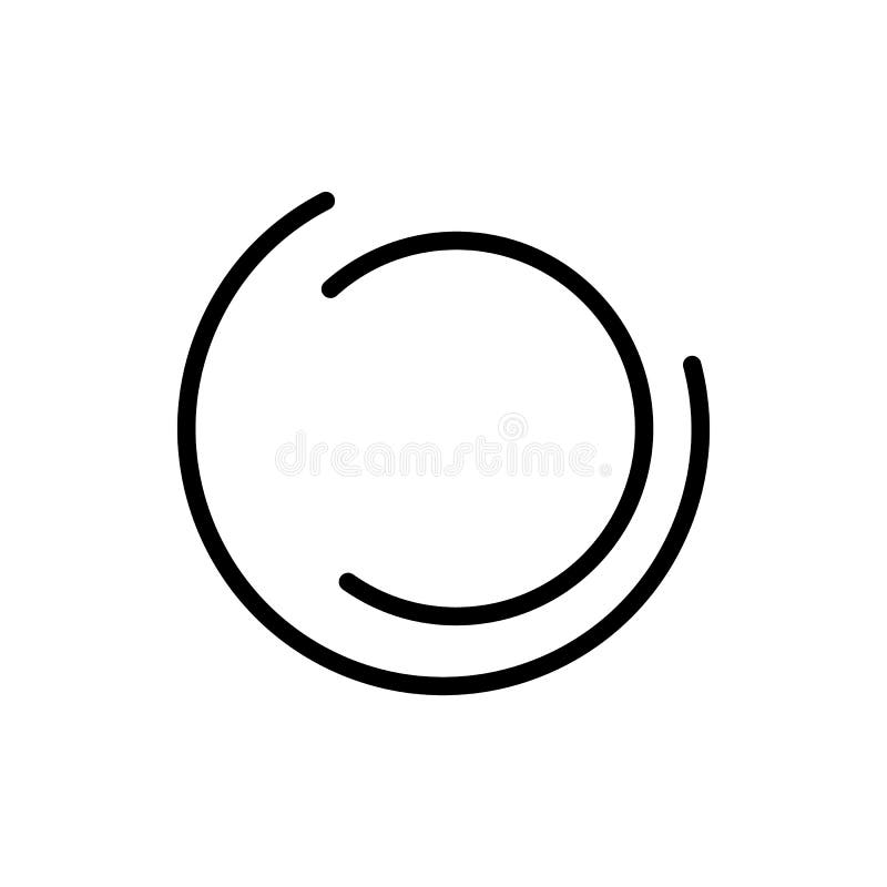 Loading Circles Icon. Element of Loading Sign for Mobile Concept and ...