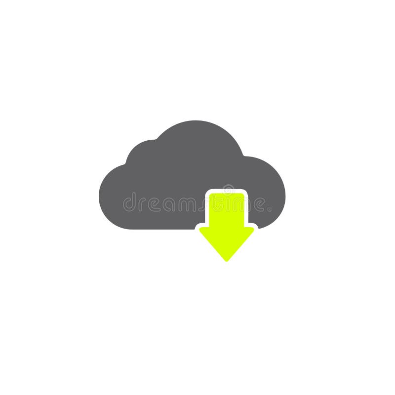 Loading Icon on White Background. Vector Illustration Stock ...