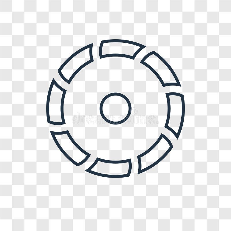 Loading Concept Vector Linear Icon Isolated on Transparent Background ...