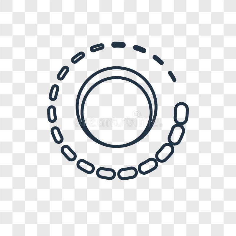 Loading Concept Vector Linear Icon Isolated on Transparent Background ...