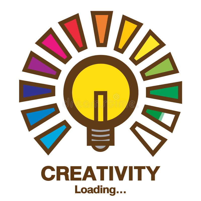 Loading creativity stock vector. Illustration of corporate - 60783166