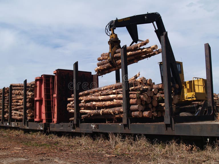 210 Loading Timber Train Stock Photos - Free & Royalty-Free Stock ...