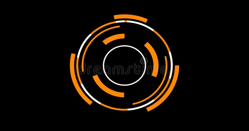 Loading Data HUD Circle Interfaces. Sci-fi Circle HUD Interfaces with ...