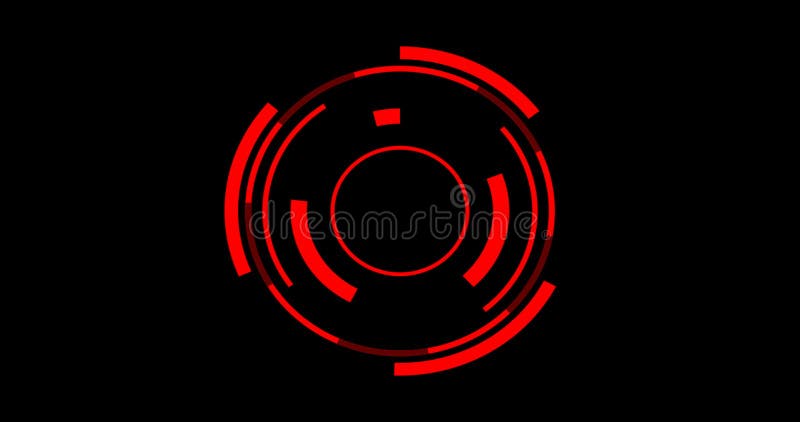Loading Data HUD Circle Interfaces. Sci-fi Circle HUD Interfaces with ...