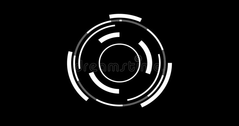 Loading Data HUD Circle Interfaces. Sci-fi Circle HUD Interfaces with ...