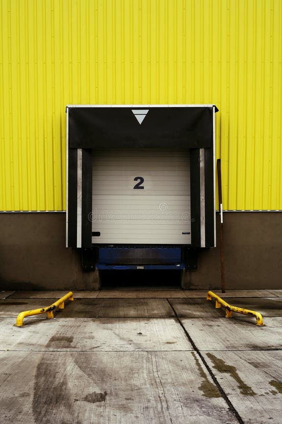 Loading Dock stock image. Image of unload, move, distribution - 1298393