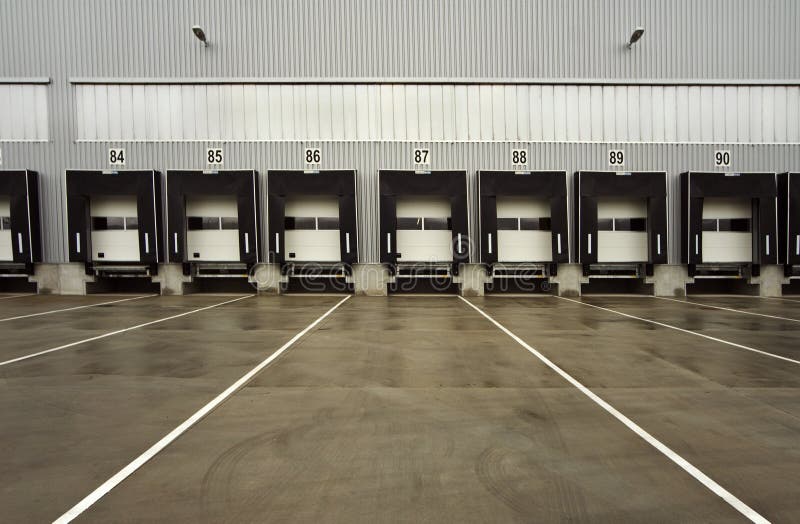 Loading dock stock image. Image of front, access, industry - 22344135