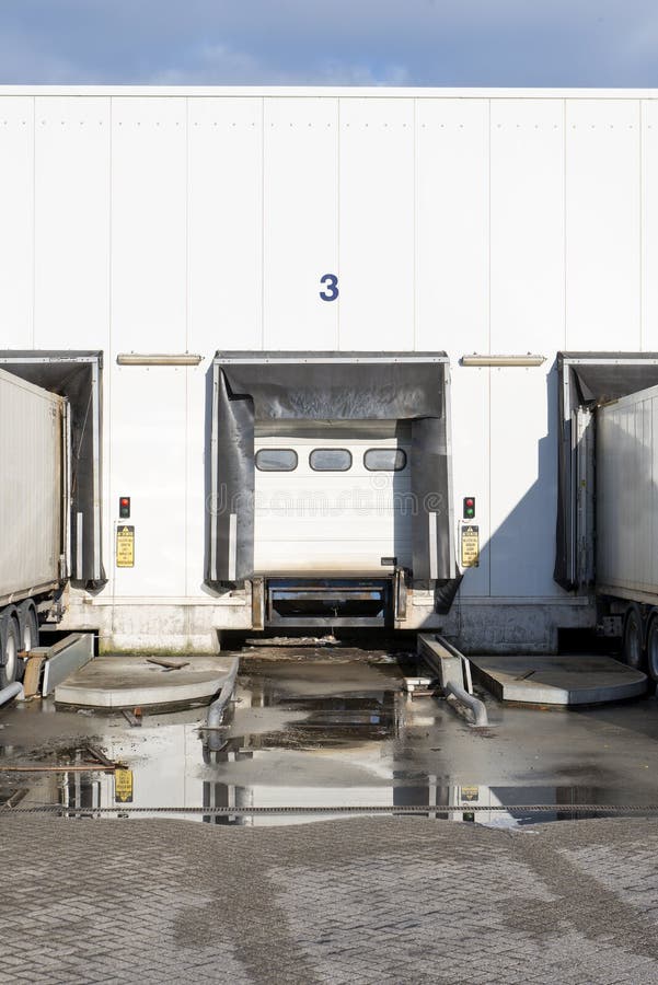 Loading Dock bays stock photo. Image of cargo, lorry, docks - 2668980