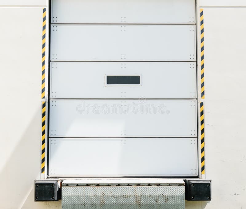 Loading dock door stock image. Image of business, deliver - 94344971