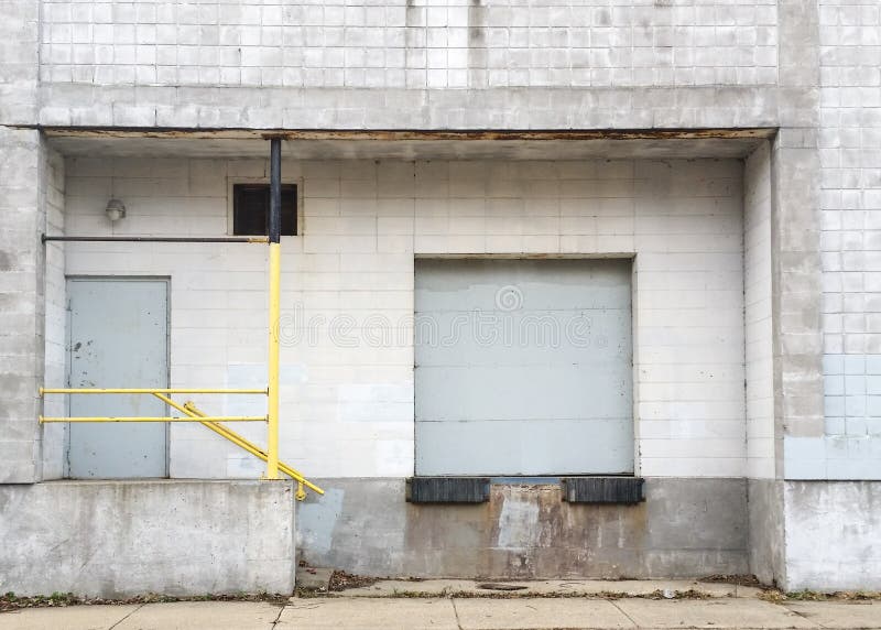 Commercial Loading Dock stock image. Image of large, industry - 4670763