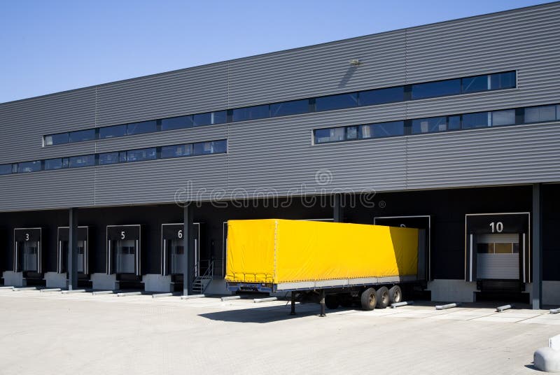 Loading docks stock image. Image of entrance, numbers - 9094567