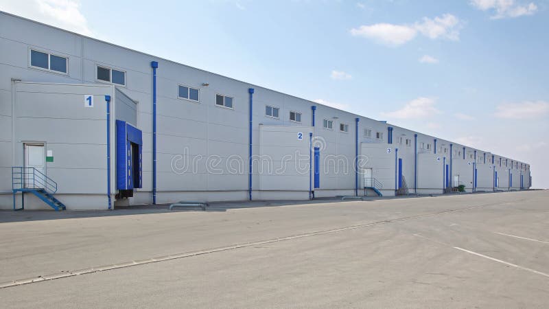 Loading Docks stock image. Image of warehouse, cargo - 75693937