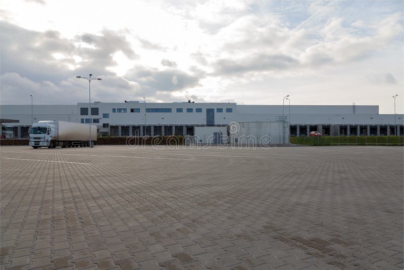 Loading docks stock image. Image of storage, docks, commercial - 51225699