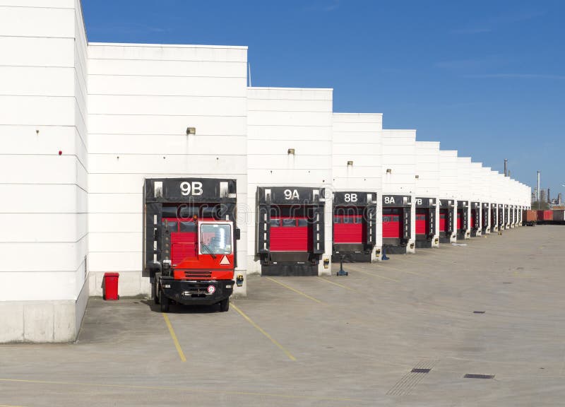 Loading docks stock photo. Image of transportation, transport - 32450978