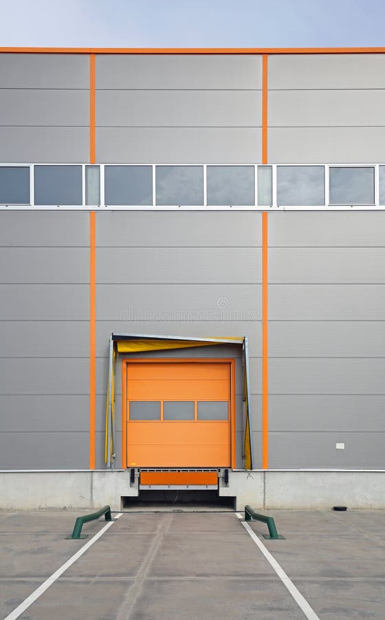 Loading Door stock photo. Image of load, cargo, insulated - 112292868