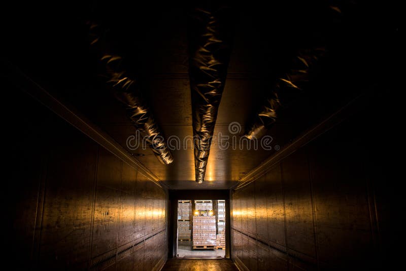 Loading empty truck stock image. Image of equipment, container - 83234101