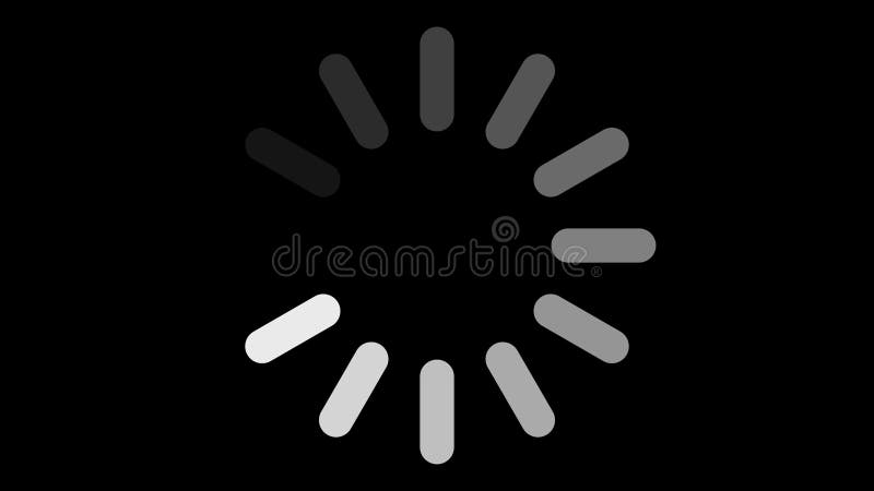 Loading Animation 0-100 . Animation of Circle Percentage Diagram Stock ...