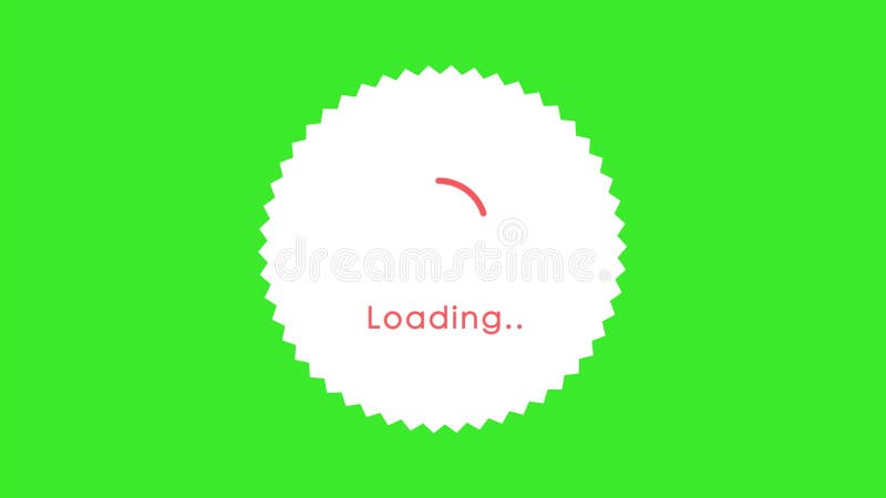 Loading icon green screen stock video. Video of icon - 392043593