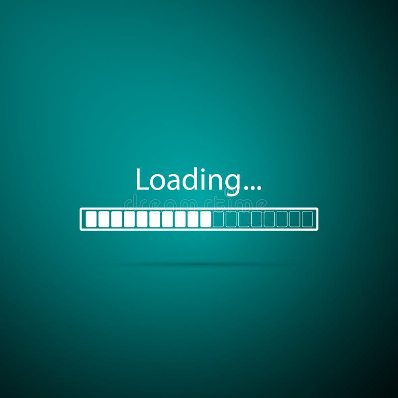 Loading Icon Isolated on Transparent Background. Progress Bar Icon ...