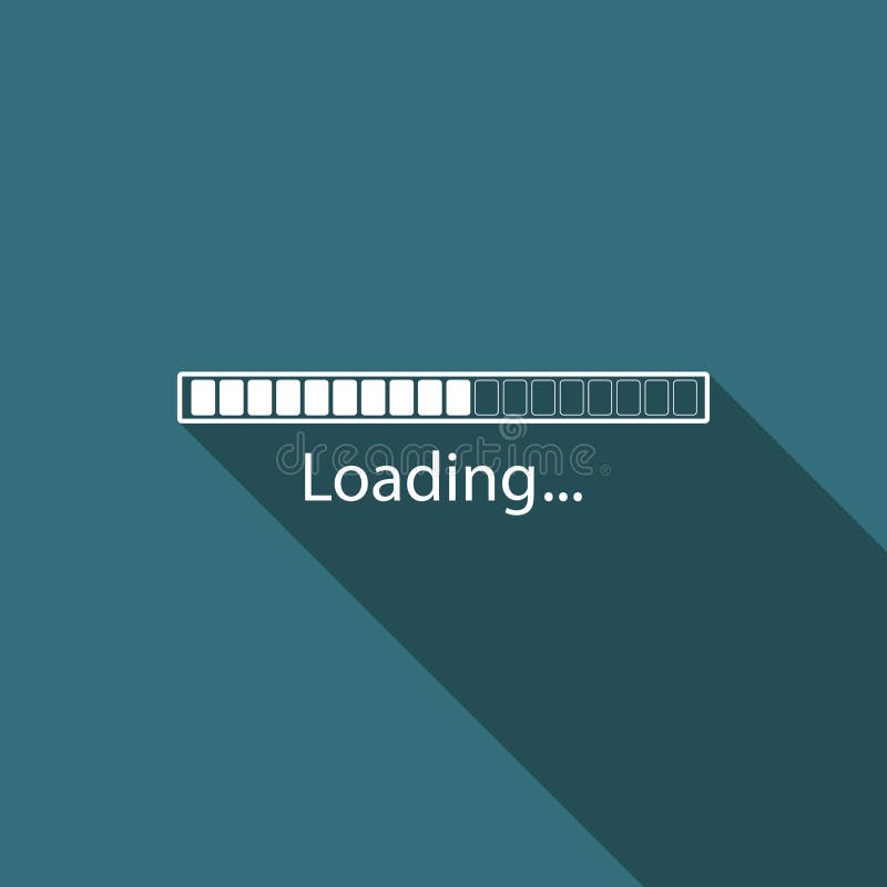 Loading Icon Isolated on Transparent Background. Progress Bar Icon ...