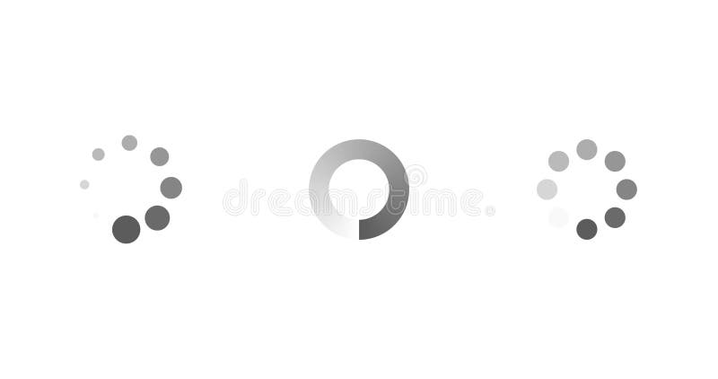 Loading Icon Animation on a Green Screen Chroma Key Background Stock ...