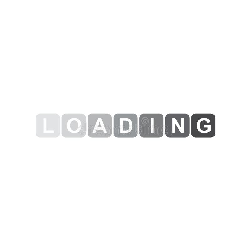 Loading Icon Logo Design Template Stock Vector - Illustration of logo ...