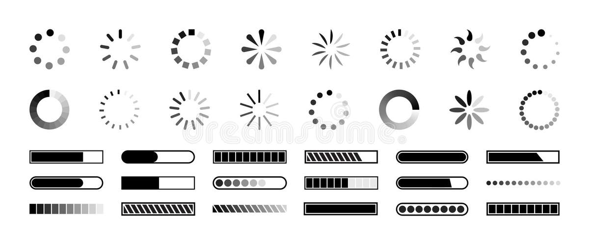 Preloader Vector Set Stock Illustrations – 1,803 Preloader Vector Set Stock Illustrations ...