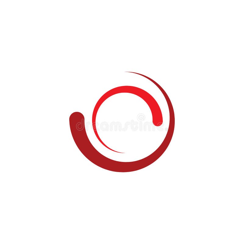 Loading Icon Red Logo Symbol Element Stock Vector - Illustration of ...