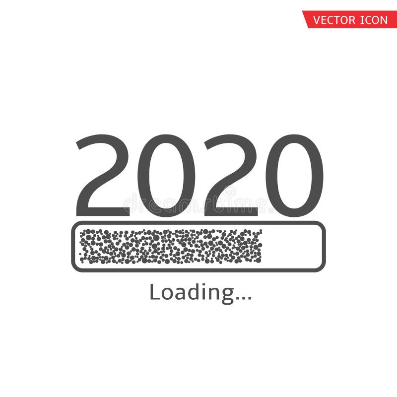 2020 loading icon template stock illustration. Illustration of loading ...