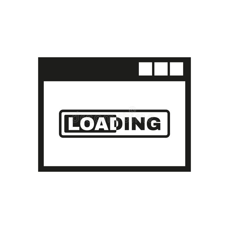 The Loading Icon. Load Symbol Stock Vector - Illustration of element ...