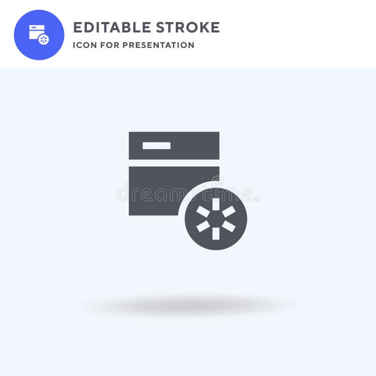 Loading Icon Vector, Filled Flat Sign, Solid Pictogram Isolated on ...