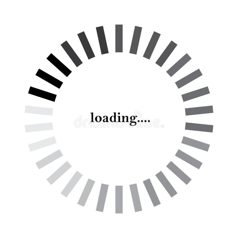 Loading icon stock vector. Illustration of steps, statistic - 287779715