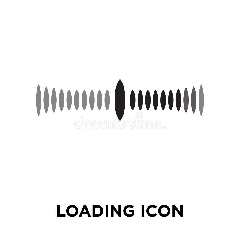 Loading Concept Vector Linear Icon Isolated on Transparent Background ...
