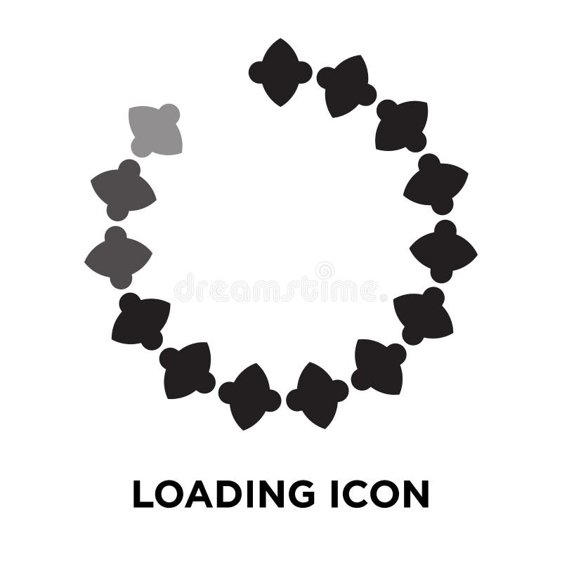 Loading Concept Vector Linear Icon Isolated on Transparent Background ...