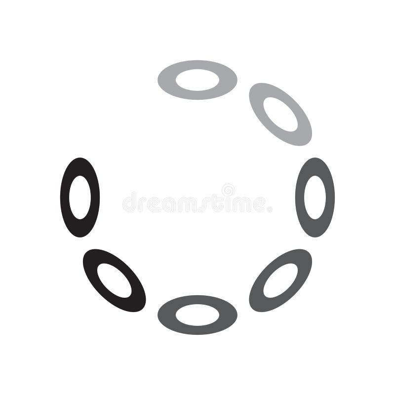 Loading Icon Vector Sign and Symbol Isolated on White Background Stock ...