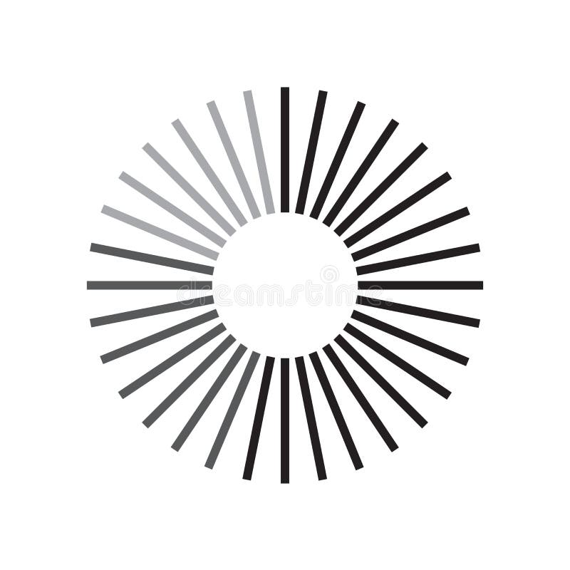 Loading Icon Vector Sign and Symbol Isolated on White Background Stock ...