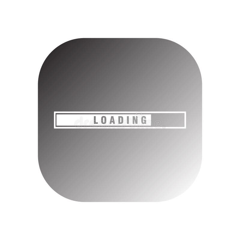 Loading icon vector stock illustration. Illustration of progress ...