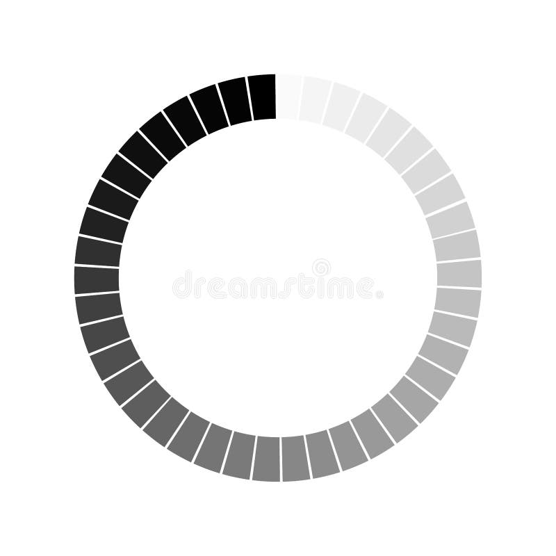 Loading Icon on White Background. Vector Illustration Stock ...