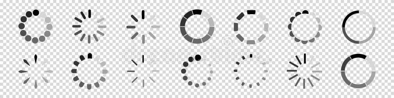 Loading Icons Collection, Load Process Icon Set - Different Vector ... Loading Icons Collection, Load Process Icon Set - Different Vector ...